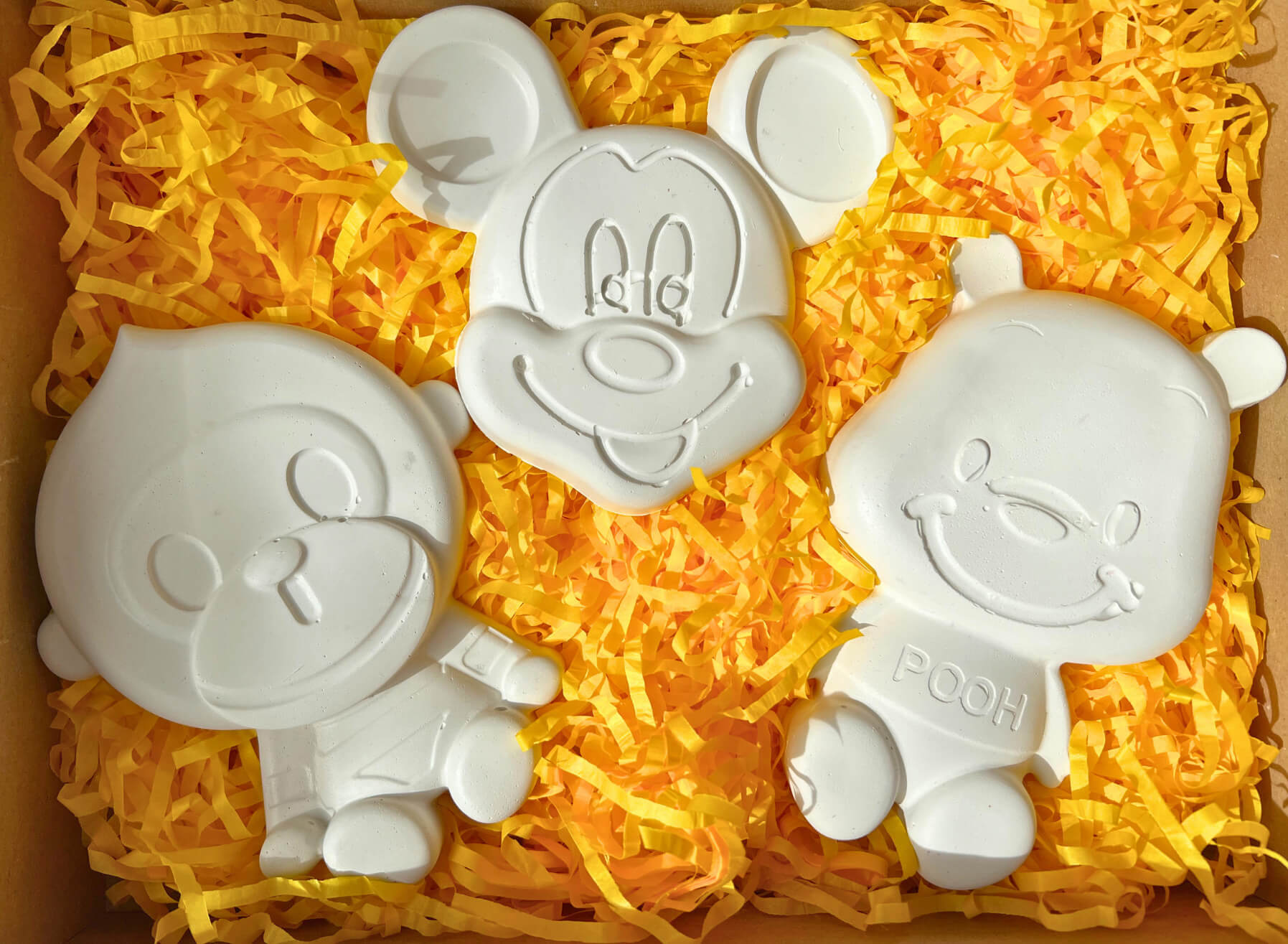 Creativity craft kit Cartoons, plaster painting figures | 42candles.com